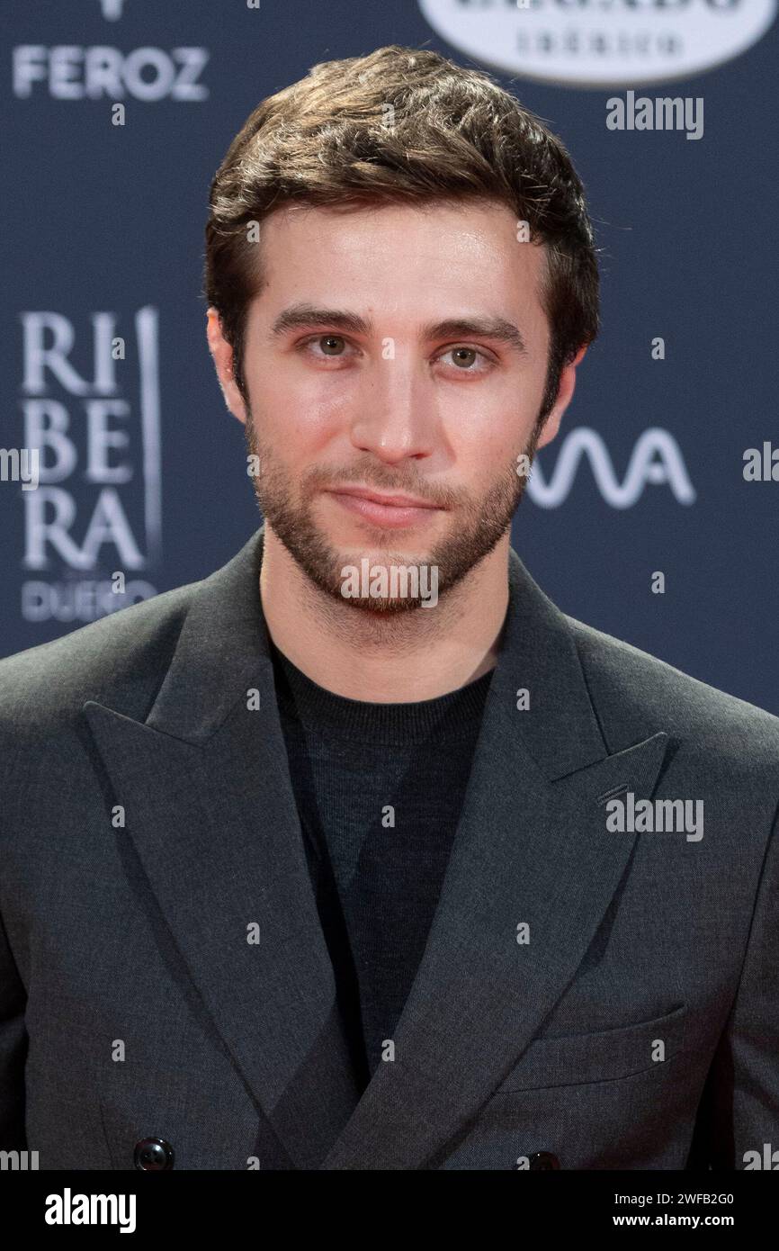 Madrid, Spain. 26th Jan, 2024. Pol Monem attends the red carpet of the ...