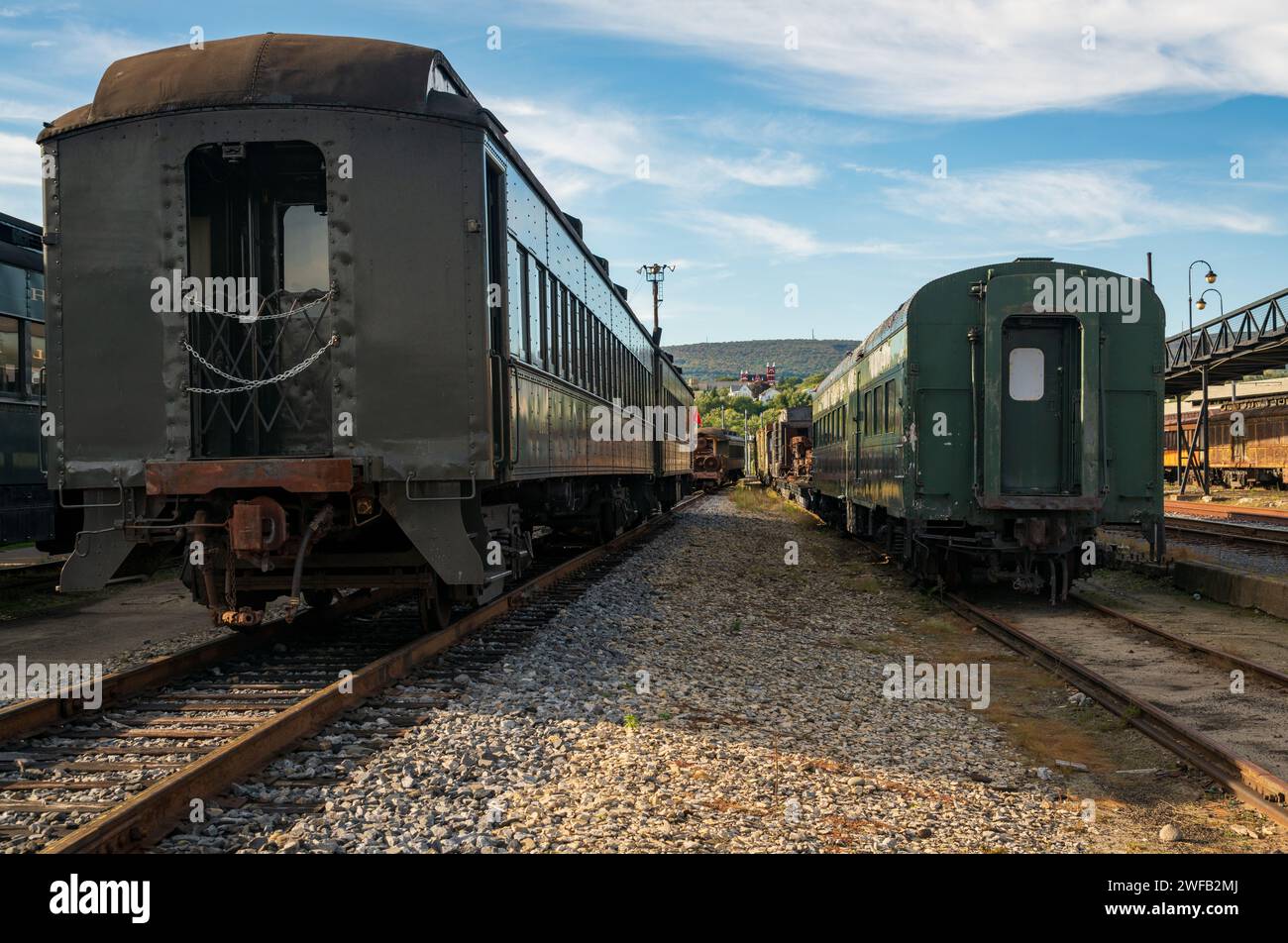Steamtown National Historic Site, Museum in Scranton, Pennsylvania, USA Stock Photo - Alamy