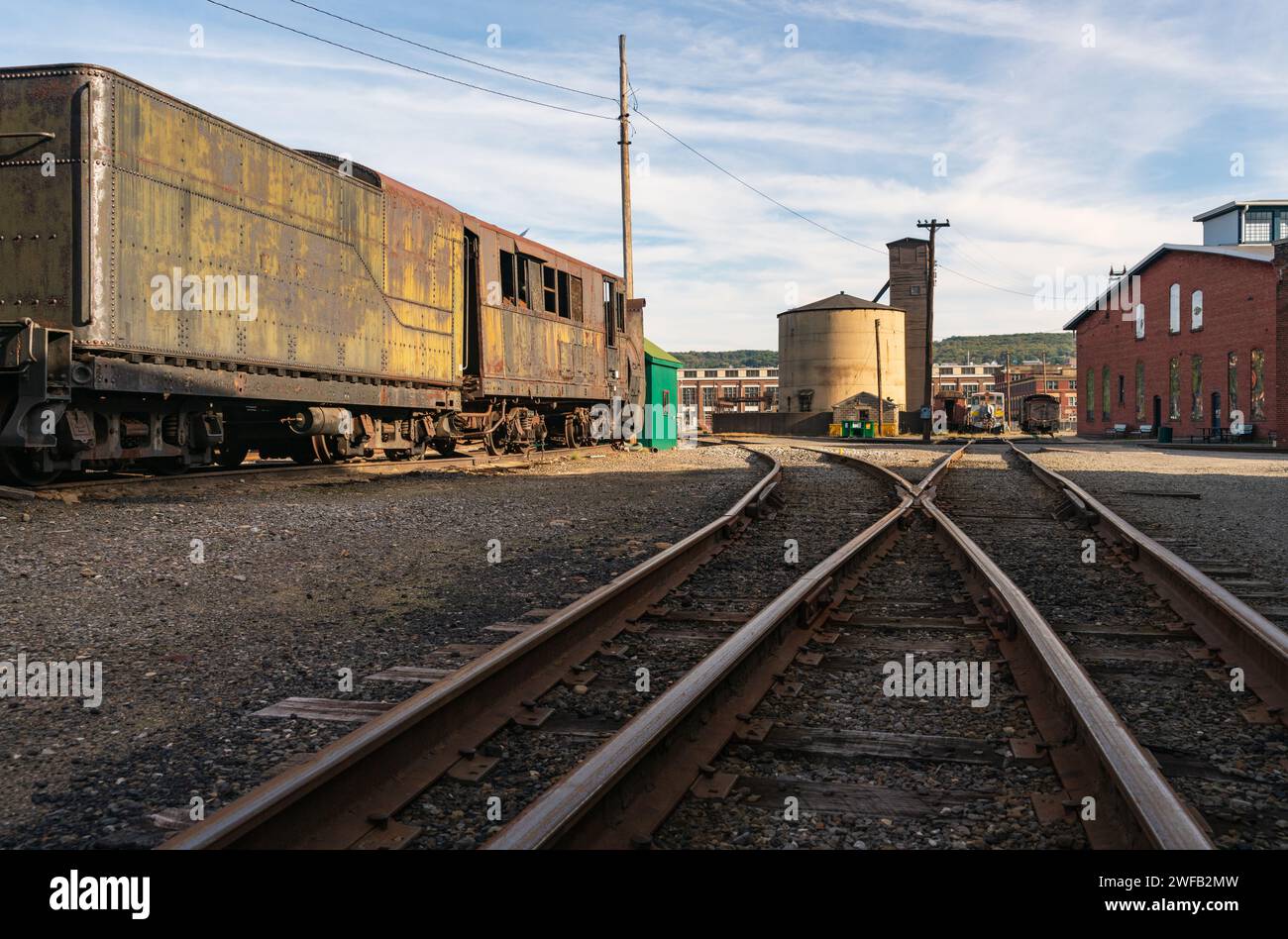 Steamtown National Historic Site, Museum in Scranton, Pennsylvania, USA ...