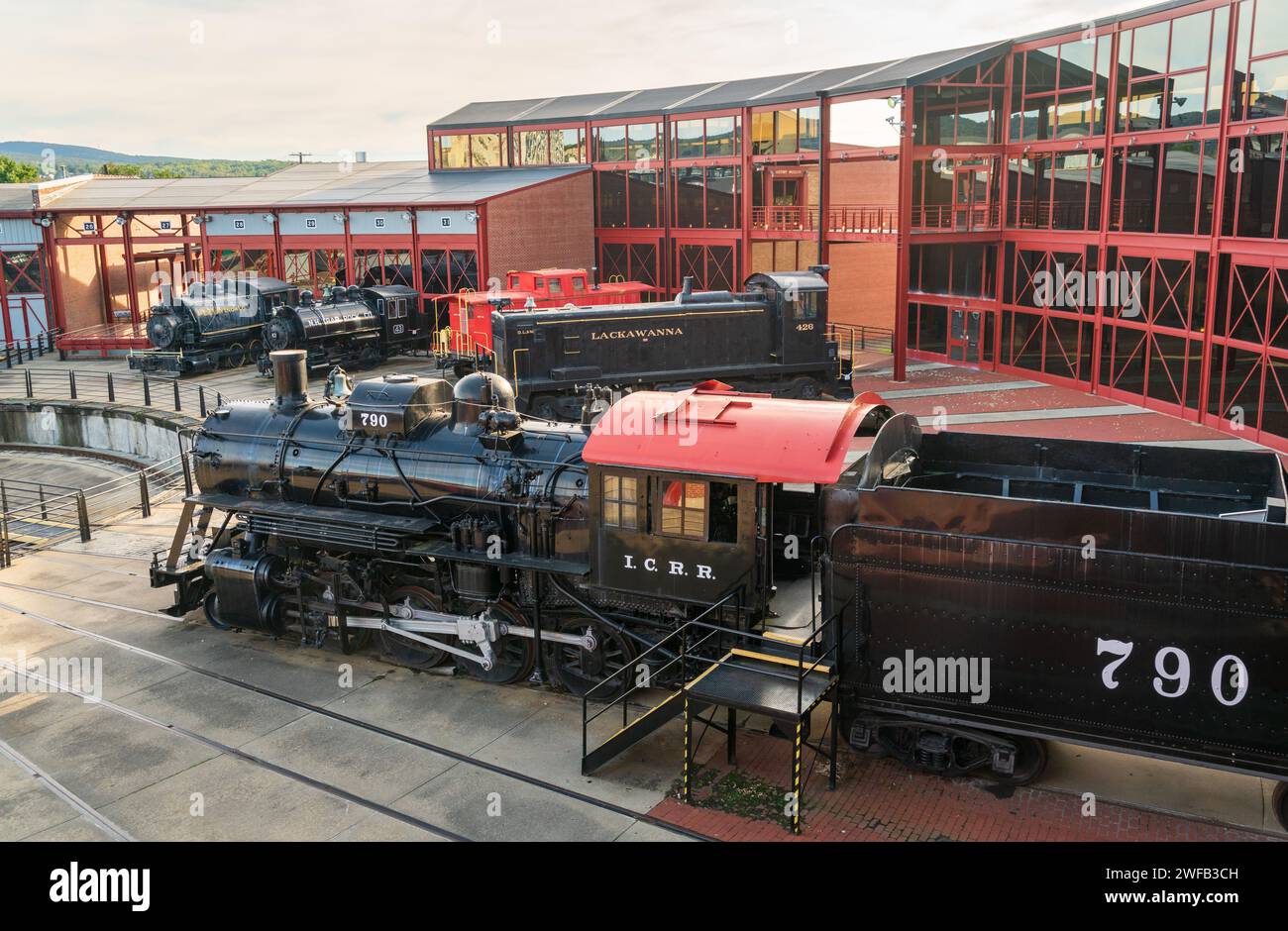 Steamtown National Historic Site, Museum in Scranton, Pennsylvania, USA Stock Photo - Alamy