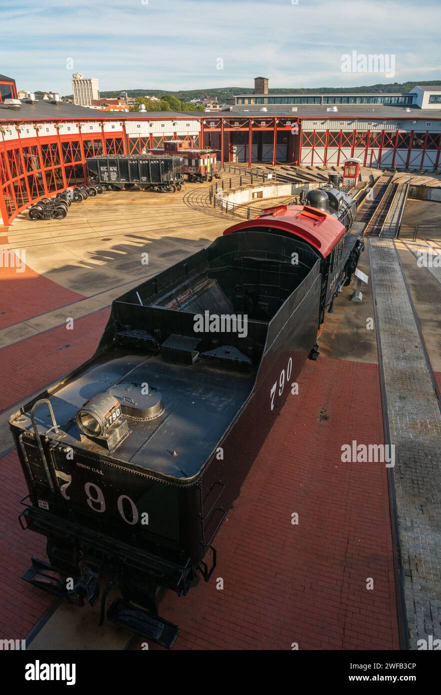 Steamtown National Historic Site, Museum in Scranton, Pennsylvania, USA ...
