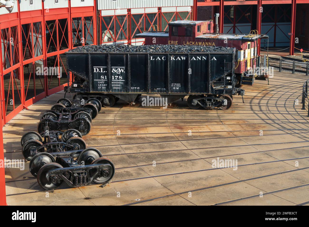 Steamtown National Historic Site, Museum in Scranton, Pennsylvania, USA ...