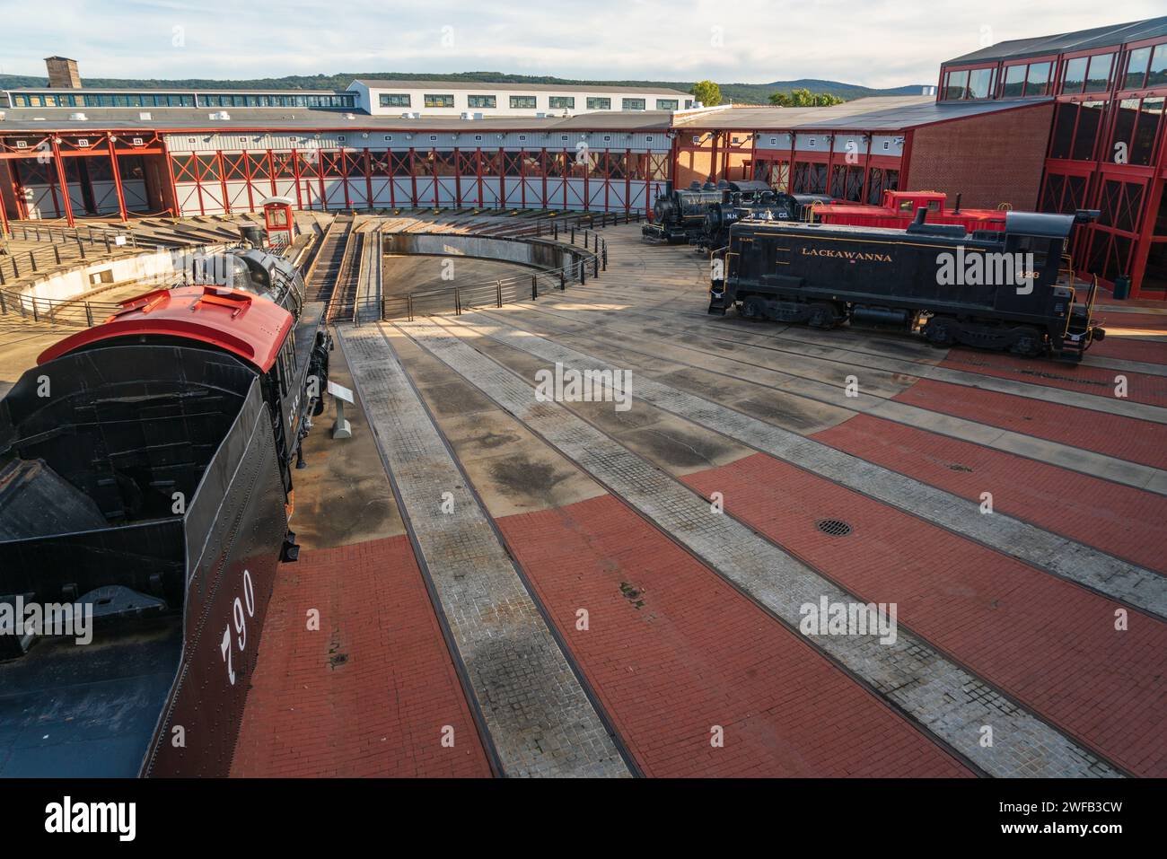 Steamtown National Historic Site, Museum in Scranton, Pennsylvania, USA Stock Photo - Alamy