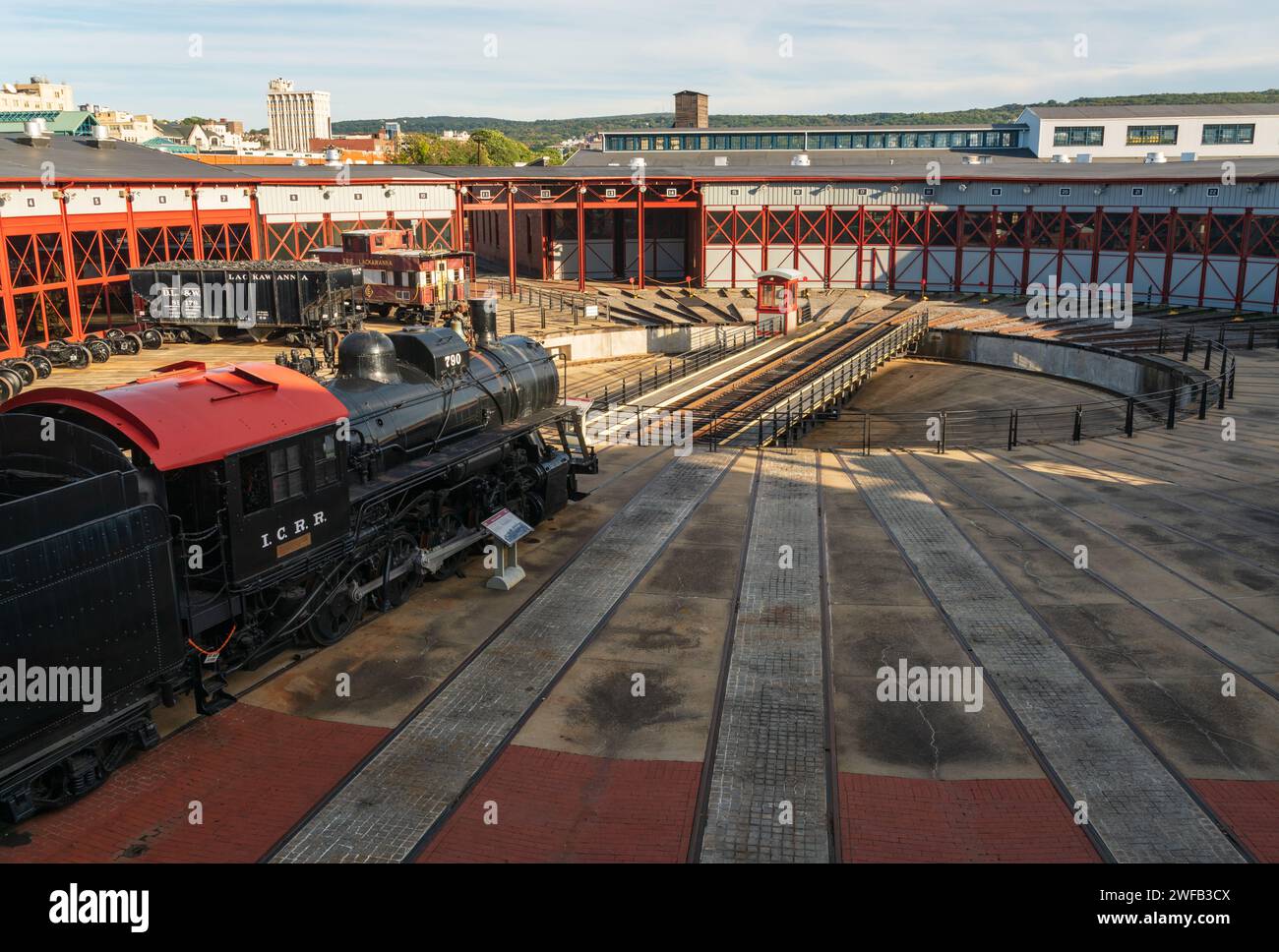Steamtown National Historic Site, Museum in Scranton, Pennsylvania, USA Stock Photo - Alamy