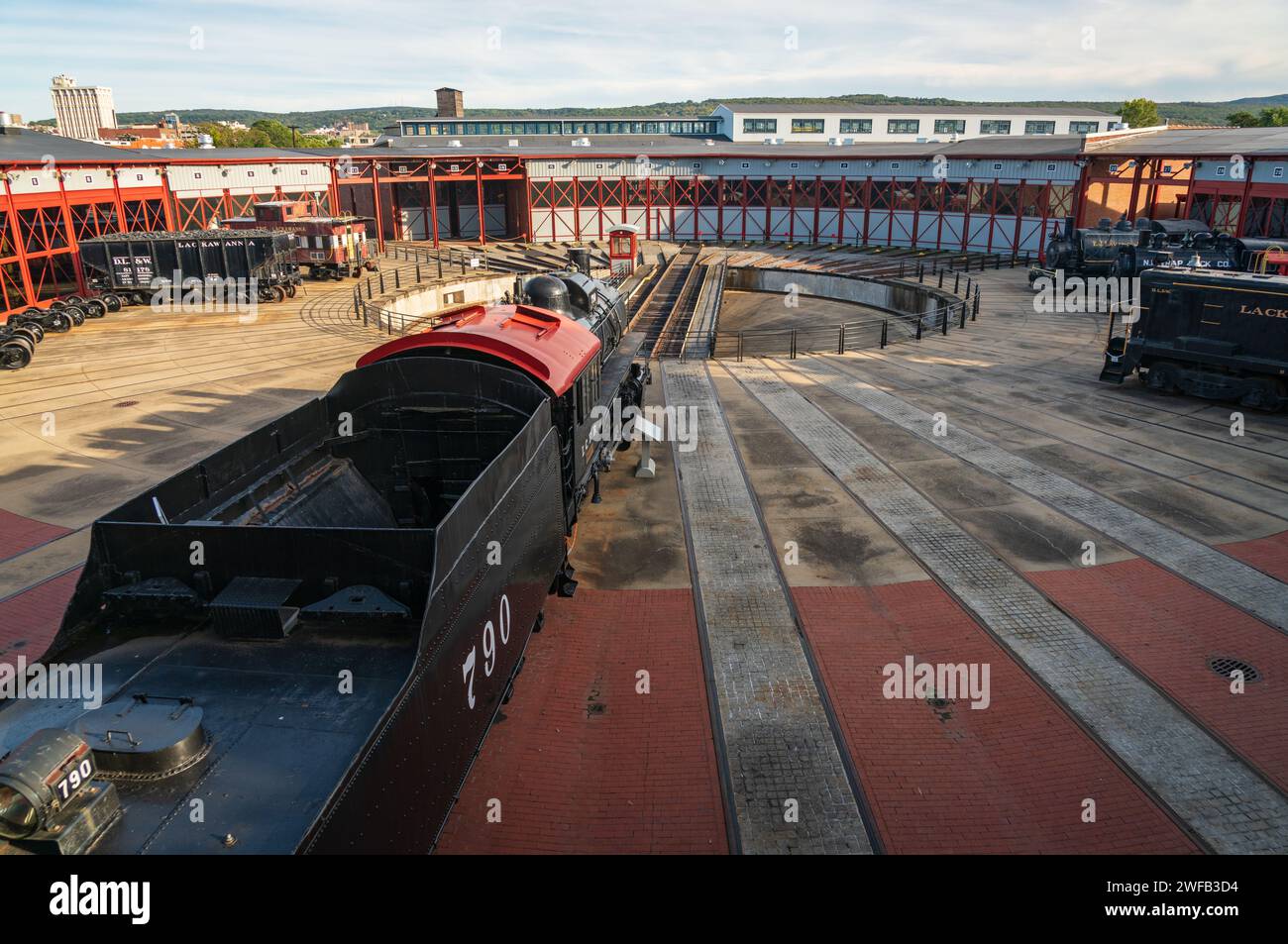 Steamtown National Historic Site, Museum in Scranton, Pennsylvania, USA ...