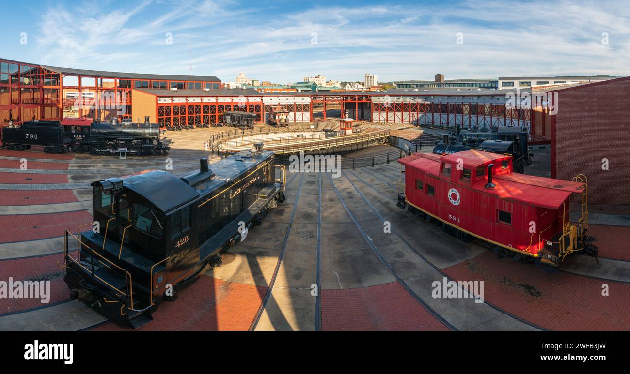 Steamtown National Historic Site, Museum in Scranton, Pennsylvania, USA Stock Photo - Alamy