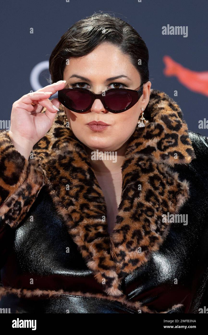 Madrid, Spain. 26th Jan, 2024. Laura Galan attends the red carpet of ...