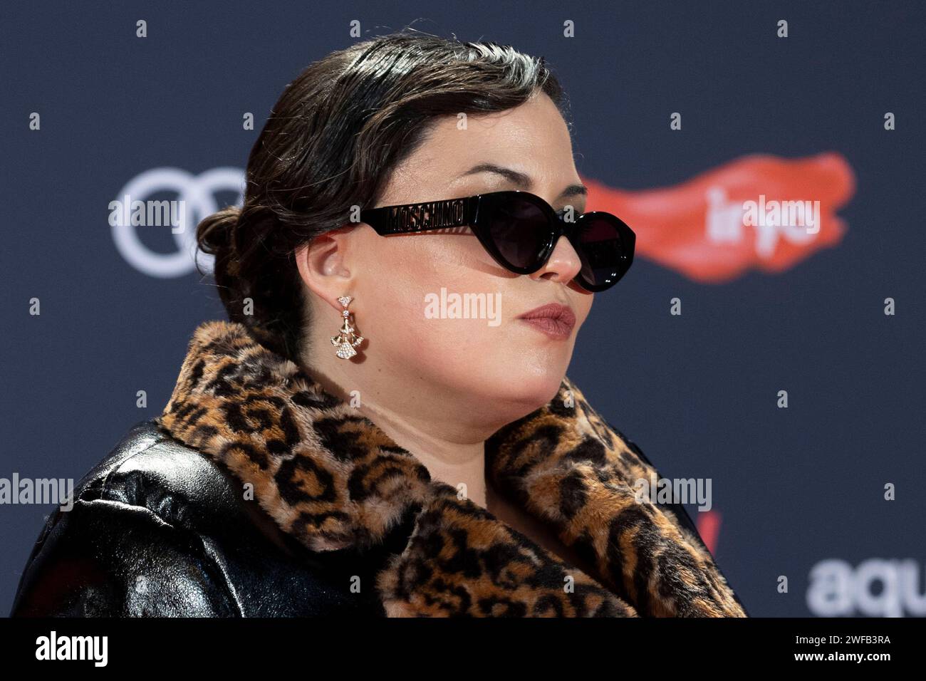 Madrid, Spain. 26th Jan, 2024. Laura Galan attends the red carpet of ...