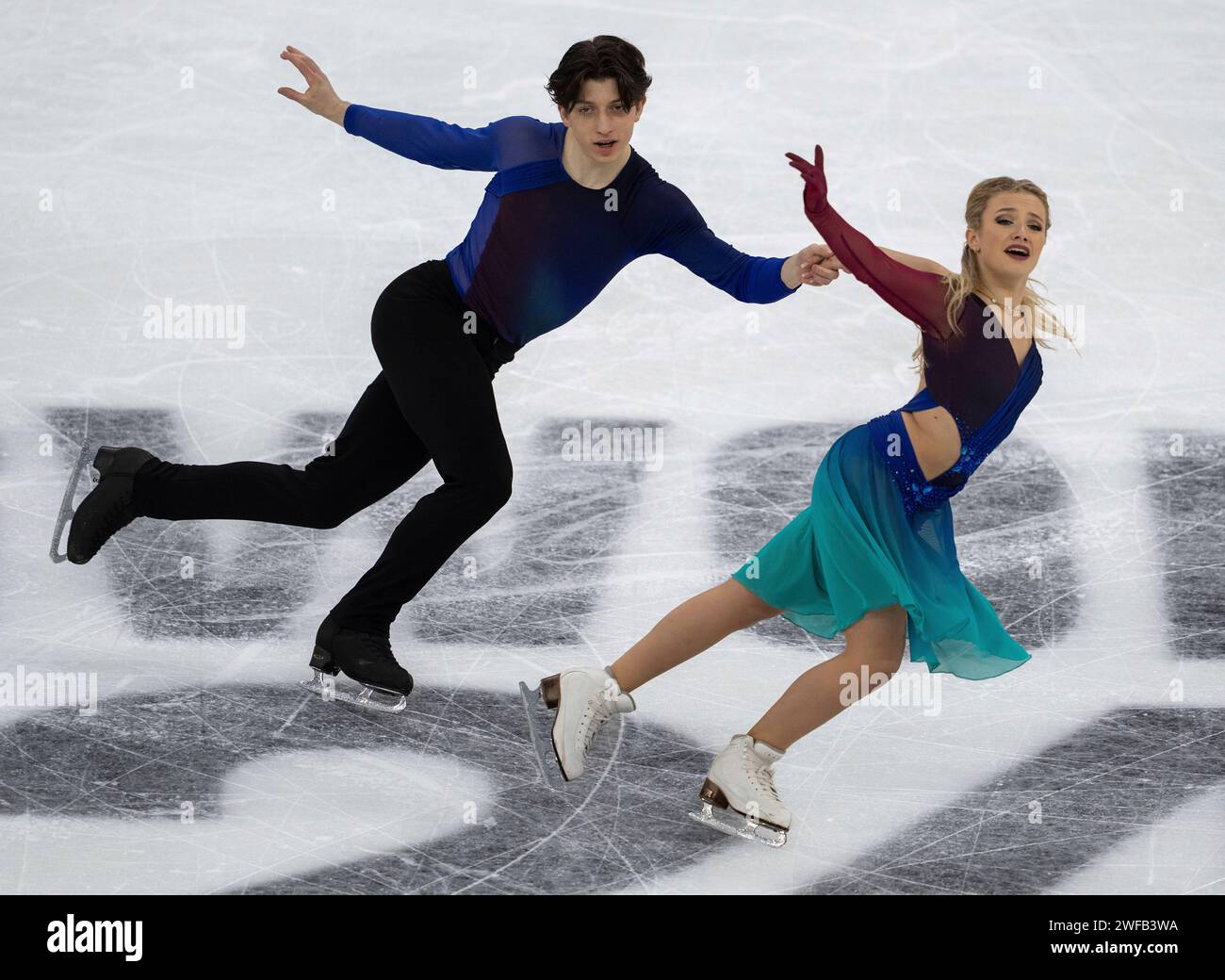 In this photo provided by Olympic Information Services, France's Ambre ...