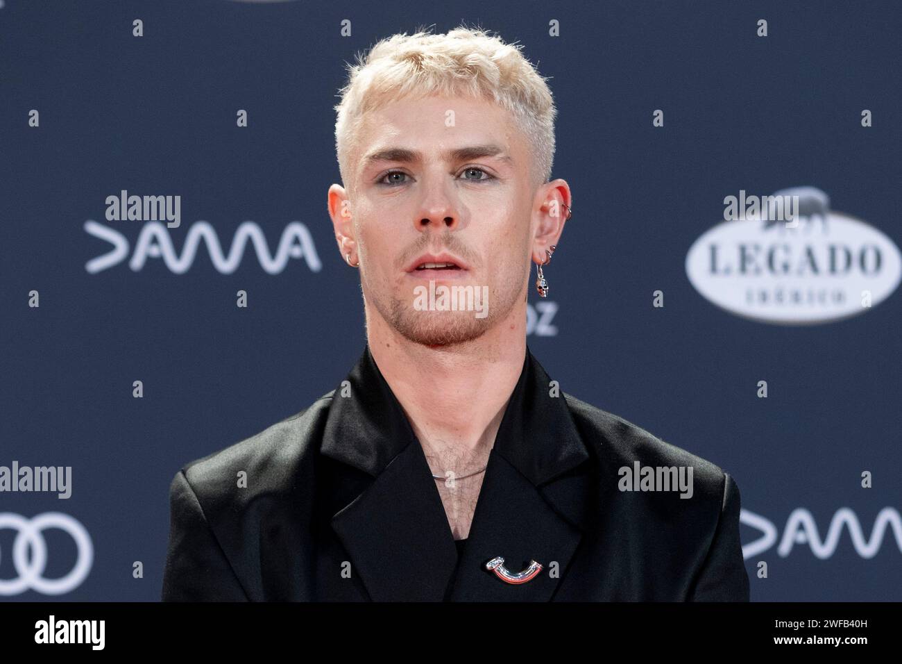 Madrid, Spain. 26th Jan, 2024. Patrick Criado attends the red carpet of ...