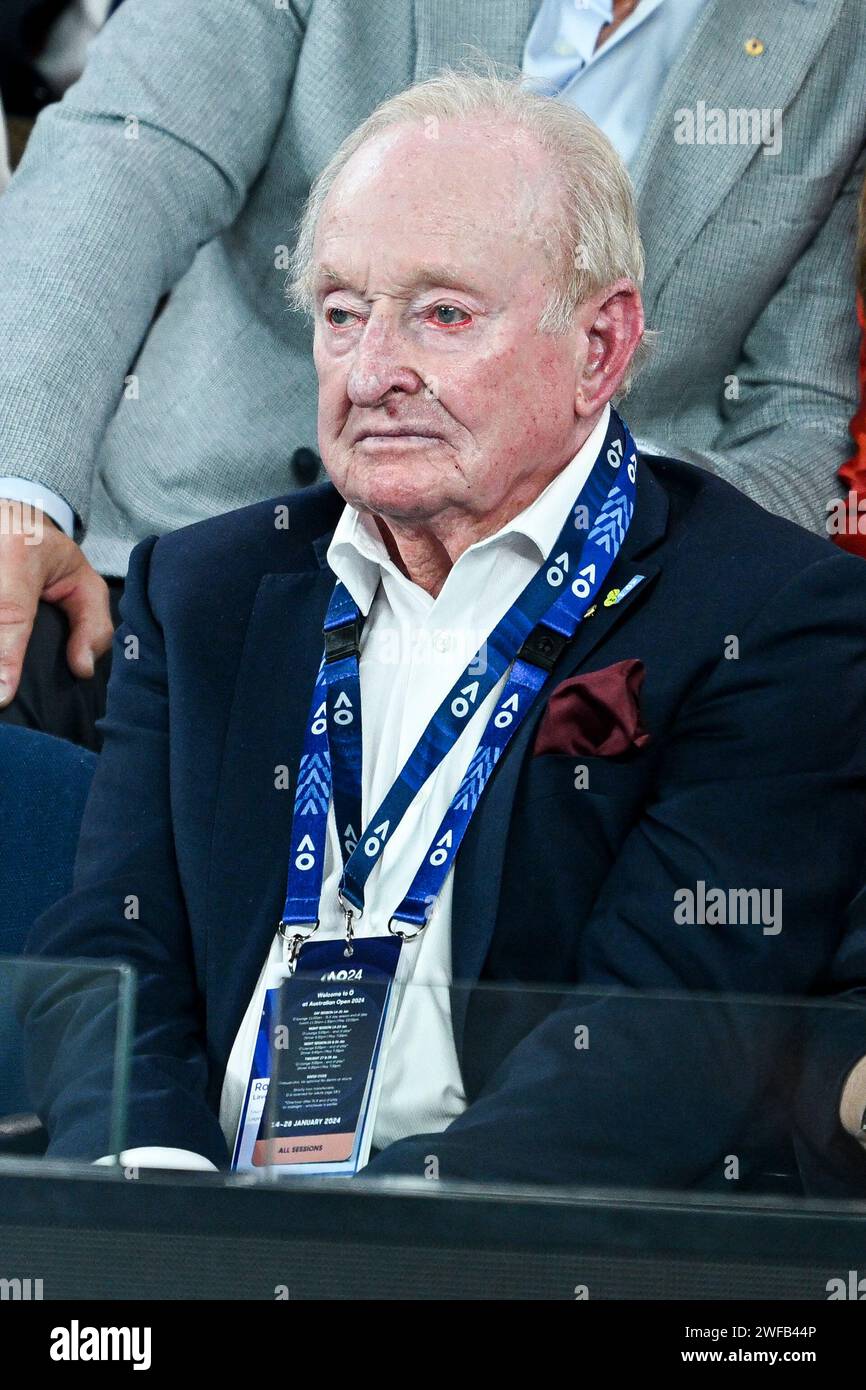 Paris, France. 28th Jan, 2024. Australian former tennis player Rodney ...