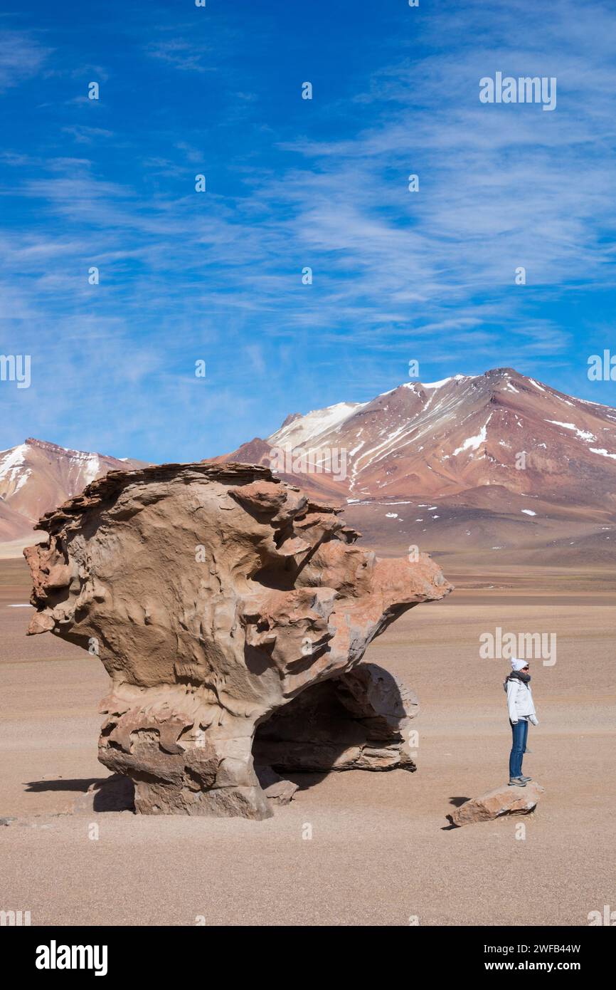 Pampa Siloli high altitude desert , Bolivia Stock Photo - Alamy