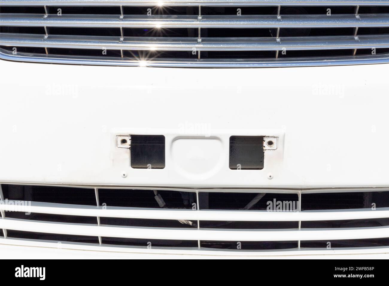 Number plate blank hi-res stock photography and images - Alamy