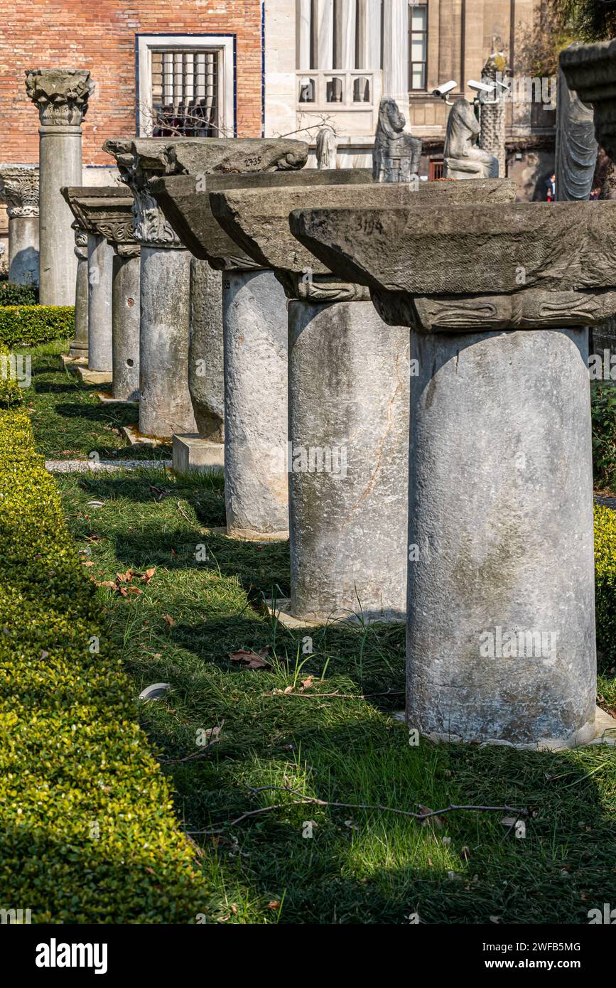 Byzantine style in architecture of Constantinople exterior Stock Photo ...