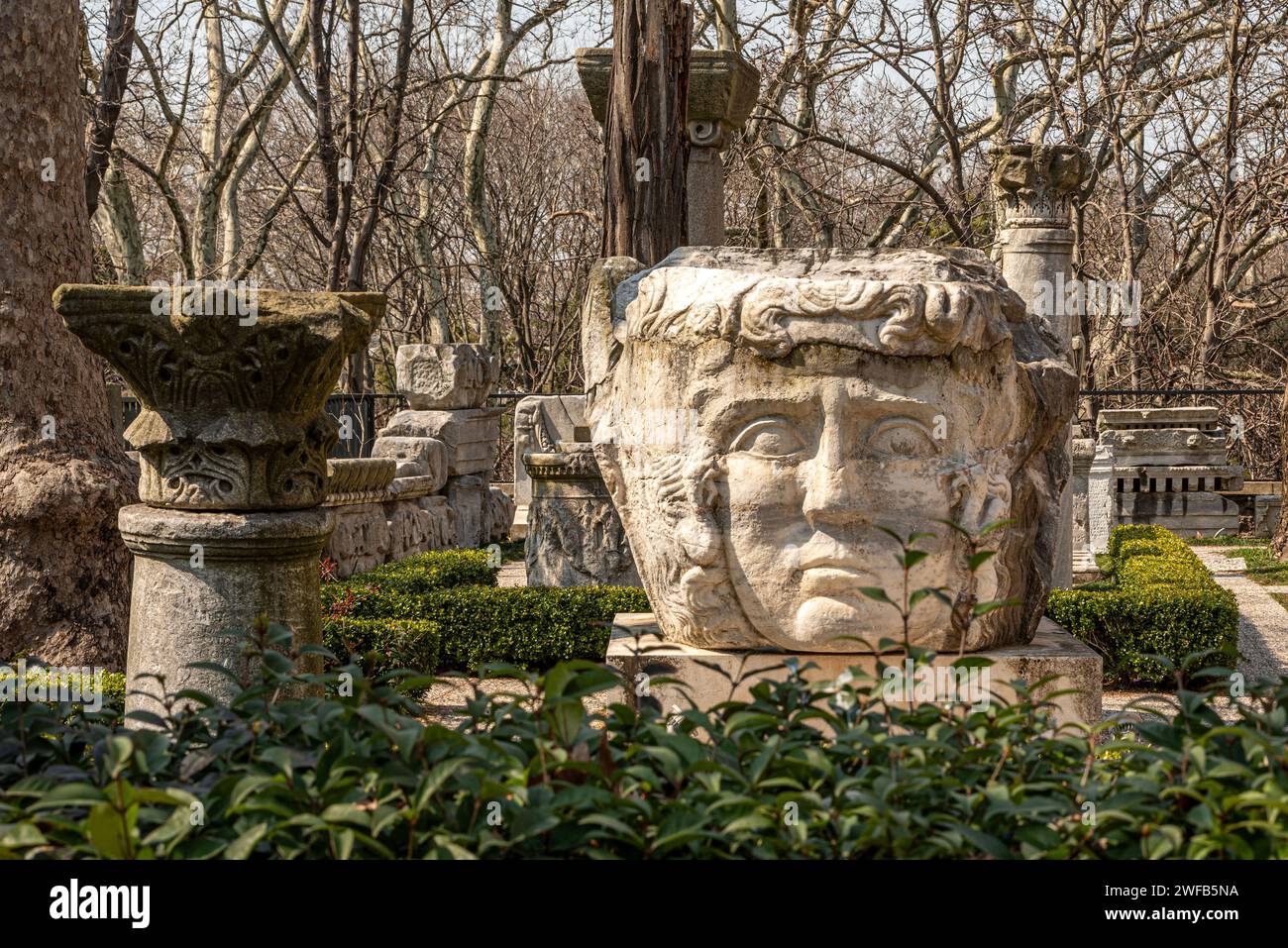 Byzantine style in architecture of Constantinople exterior Stock Photo ...