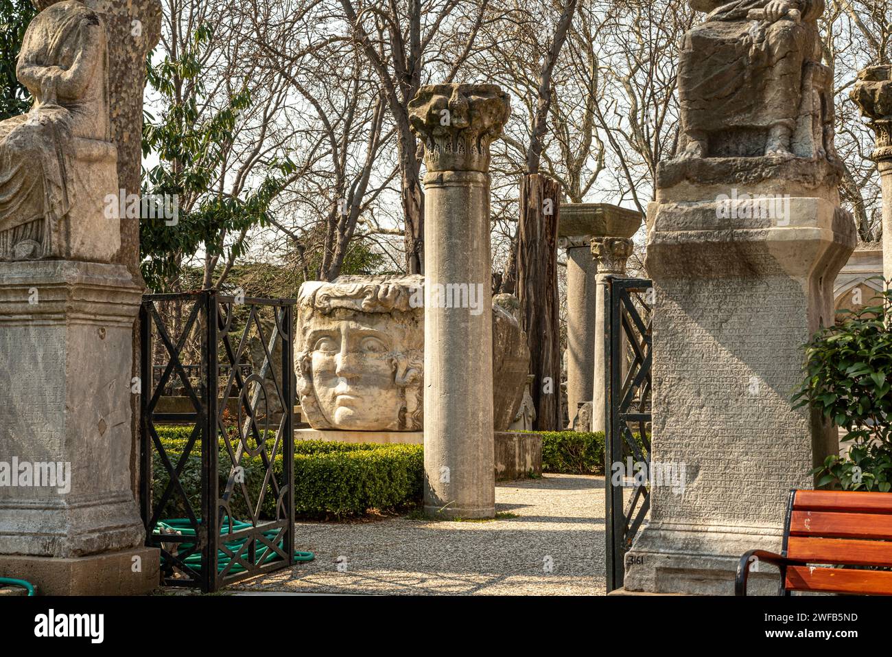 Byzantine style in architecture of Constantinople exterior Stock Photo ...