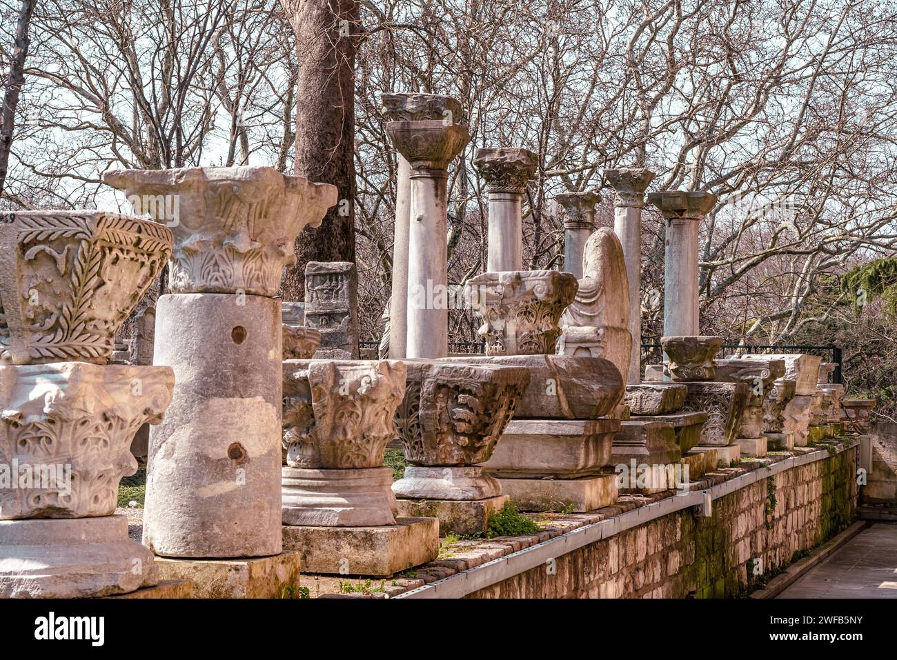 Byzantine style in architecture of Constantinople exterior Stock Photo ...