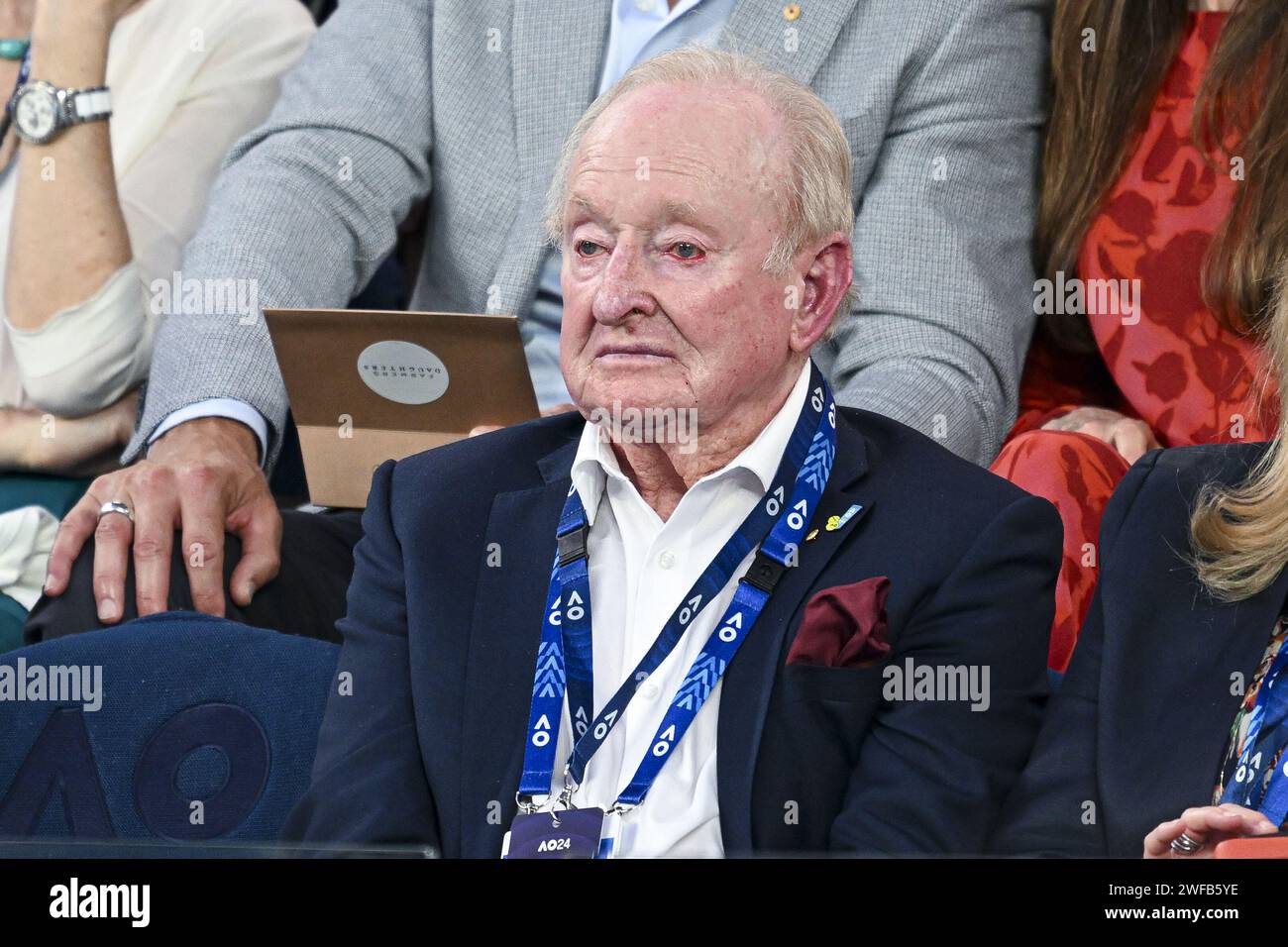 Australian former tennis player Rodney George Rod Laver AC MBE during ...