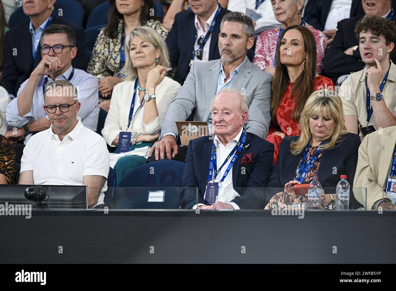 Australian former tennis player Rodney George Rod Laver AC MBE during ...