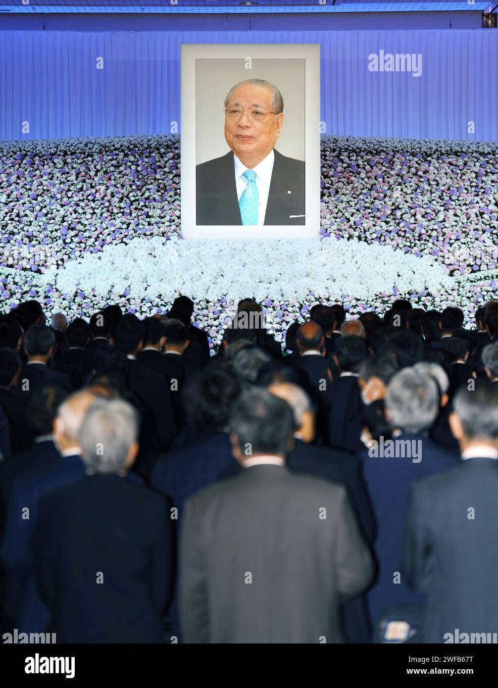 Farewell party for Soka Gakkai Honorary President Daisaku Ikeda is held ...