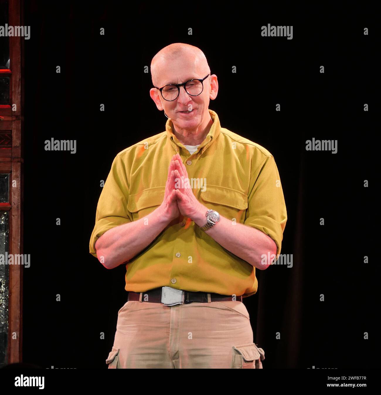 Berlin, Germany. 29th Jan, 2024. The cabaret artist Gunkl recorded on ...