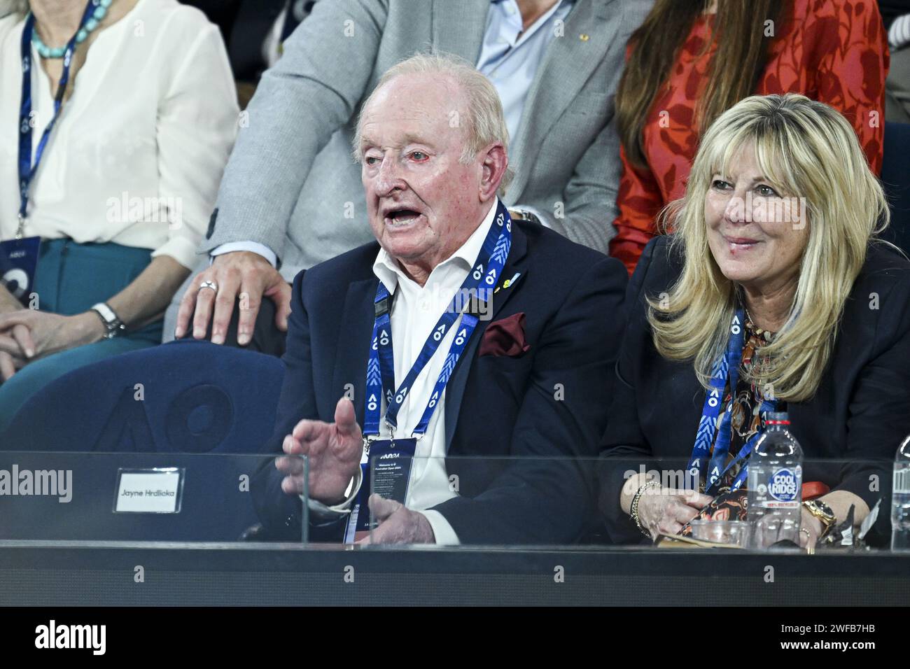 Australian former tennis player Rodney George Rod Laver AC MBE during ...