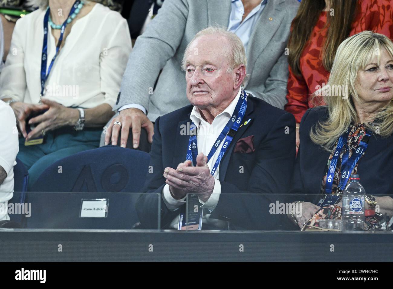Australian former tennis player Rodney George Rod Laver AC MBE during ...