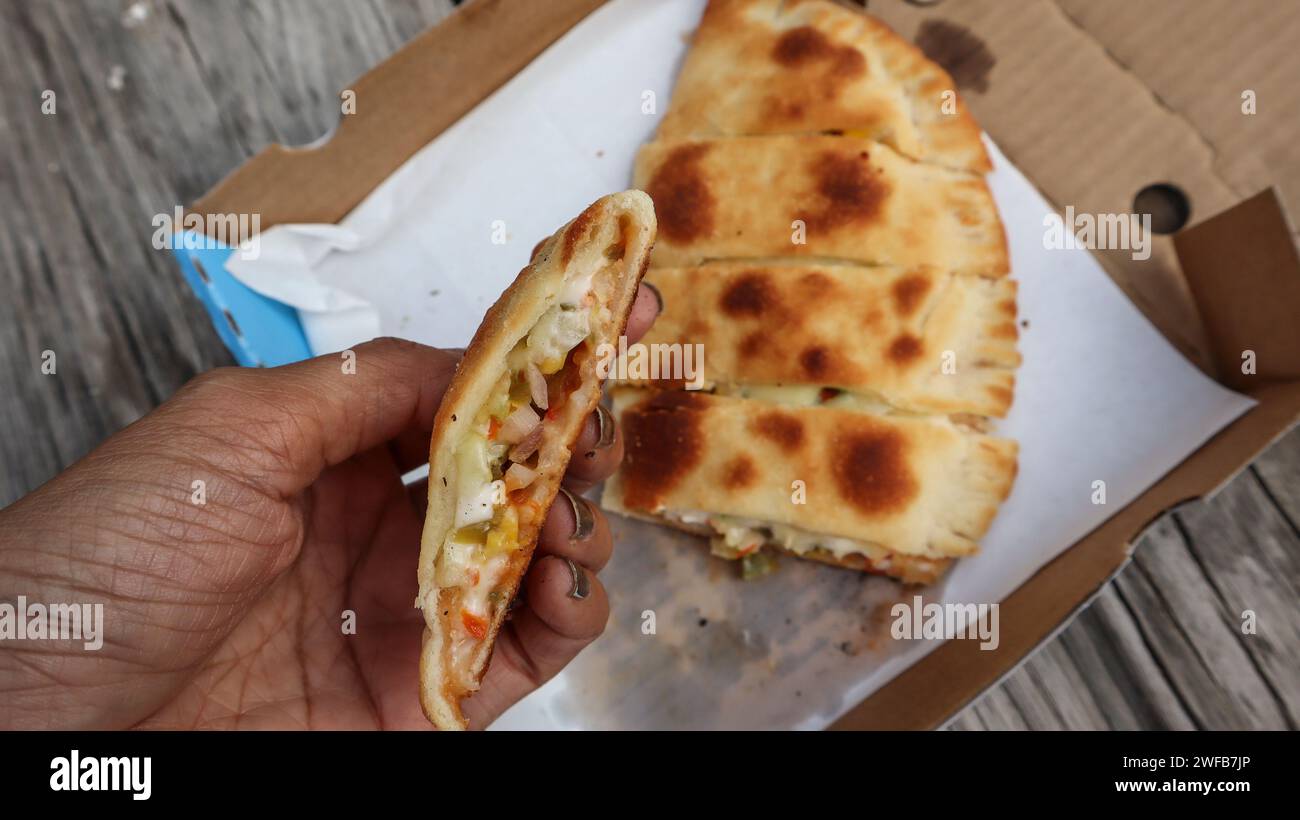 Veg pizza box hi-res stock photography and images - Alamy