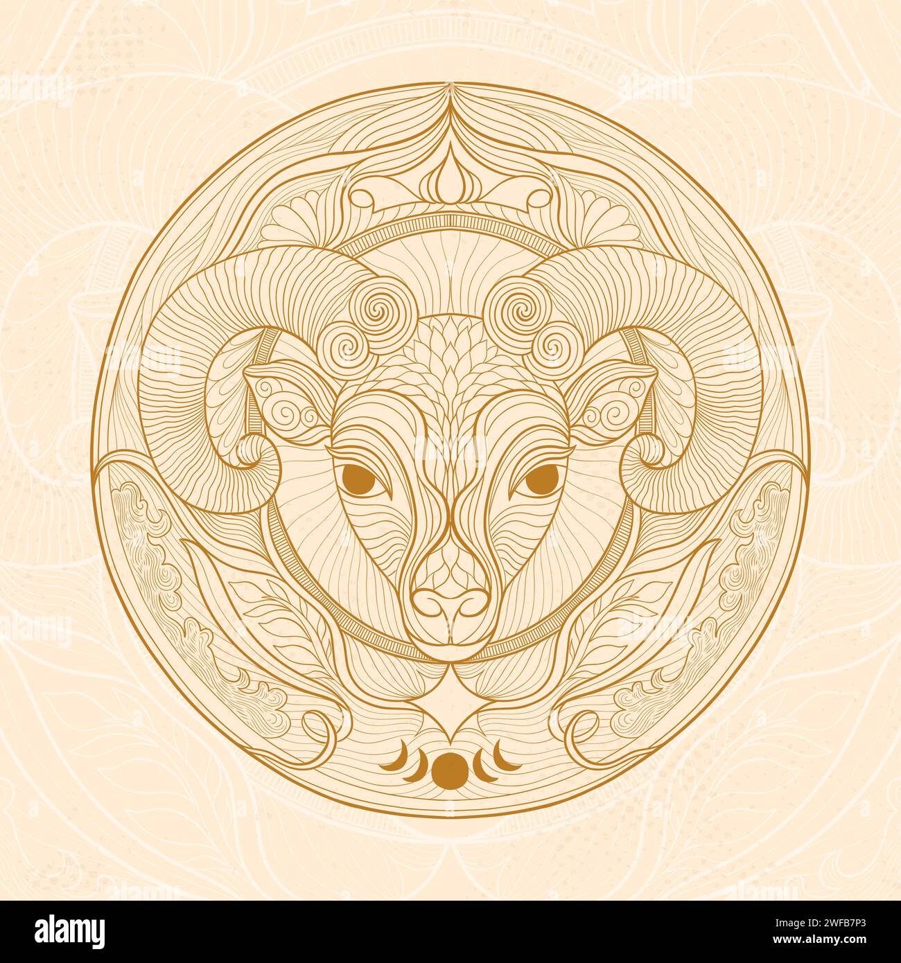 Zodiac sign according to the horoscope is Capricorn. Goat capricorn ...