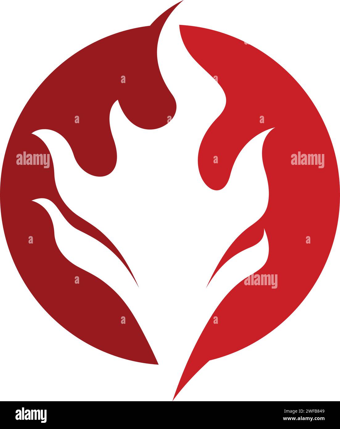 Fire flame vector illustration design template Stock Vector Image & Art ...