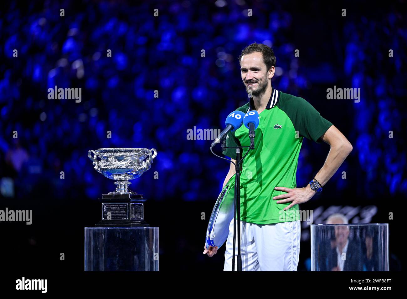 Daniil Medvedev during the Australian Open AO 2024 men's final Grand ...
