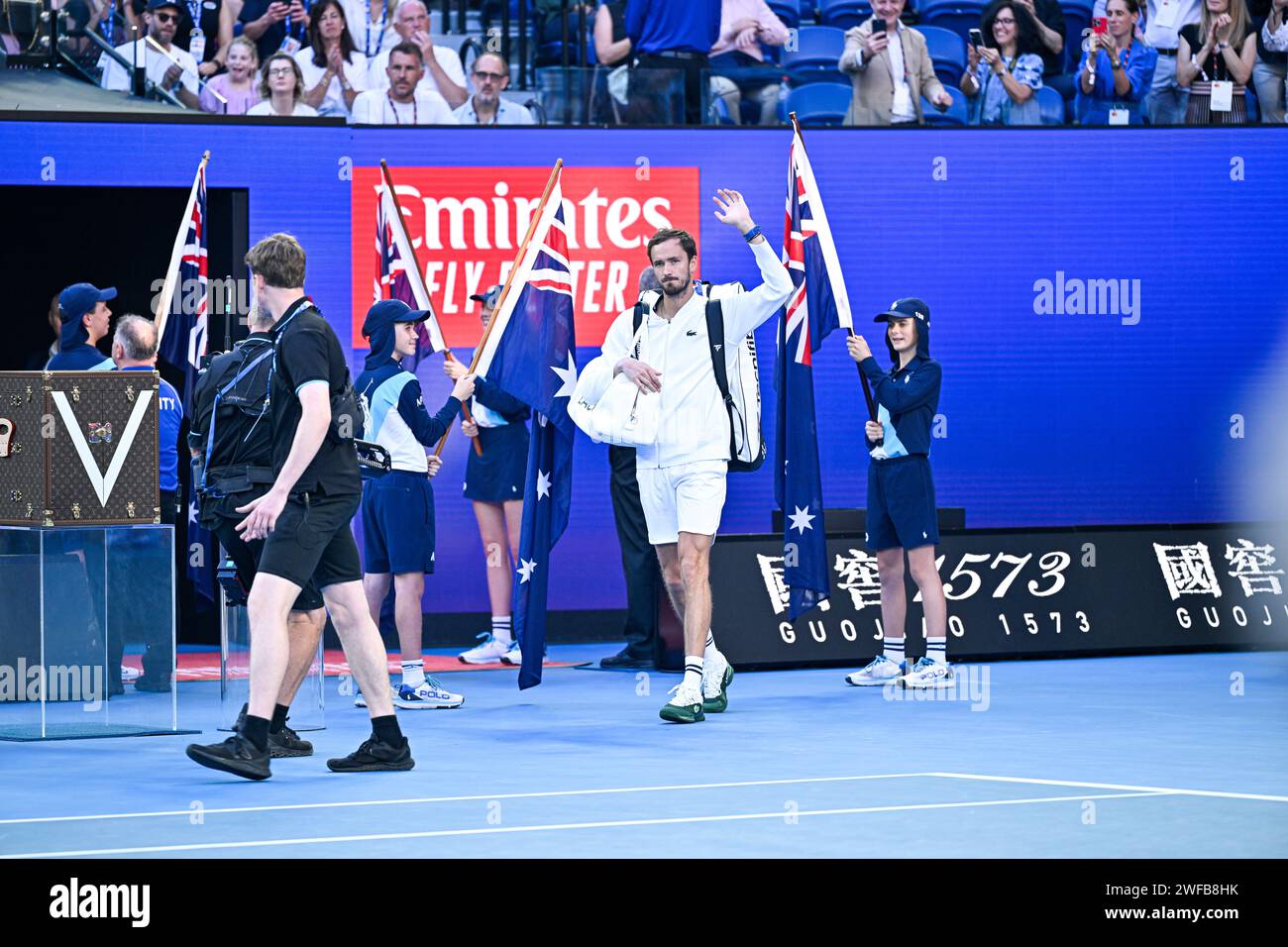 Daniil Medvedev during the Australian Open AO 2024 men's final Grand ...