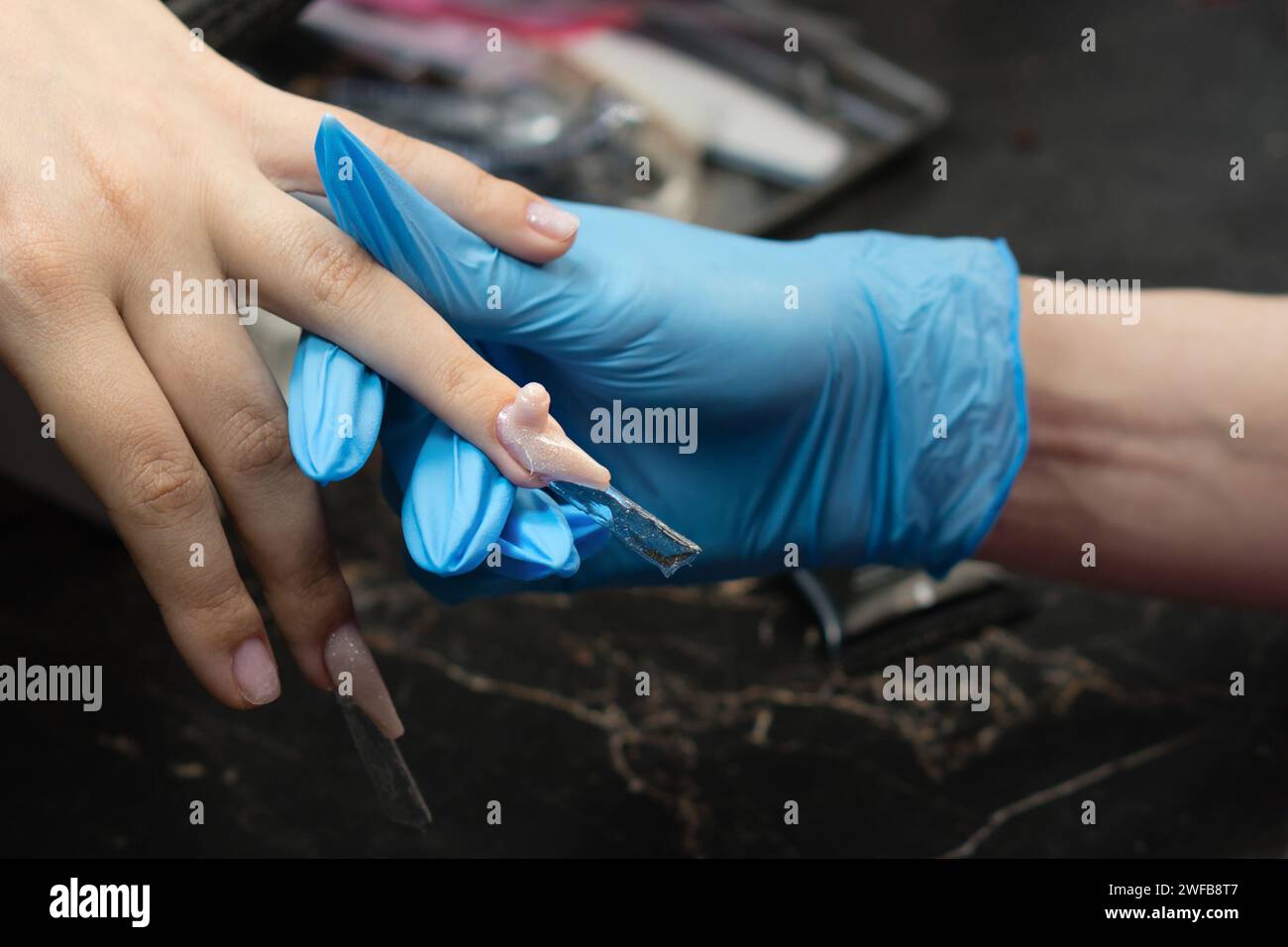 Gel application hi-res stock photography and images - Alamy