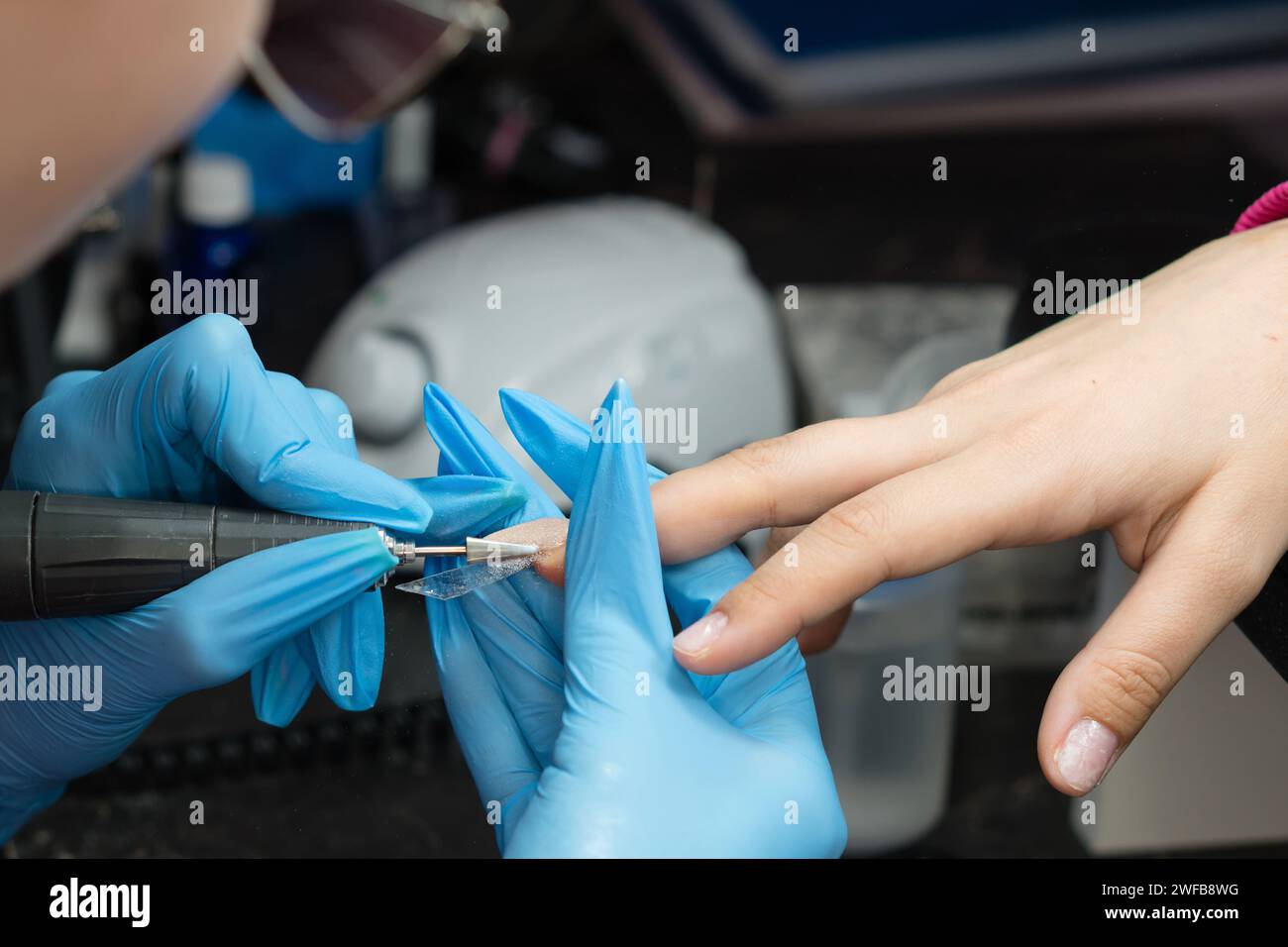 Nail shaping tools hi-res stock photography and images - Alamy