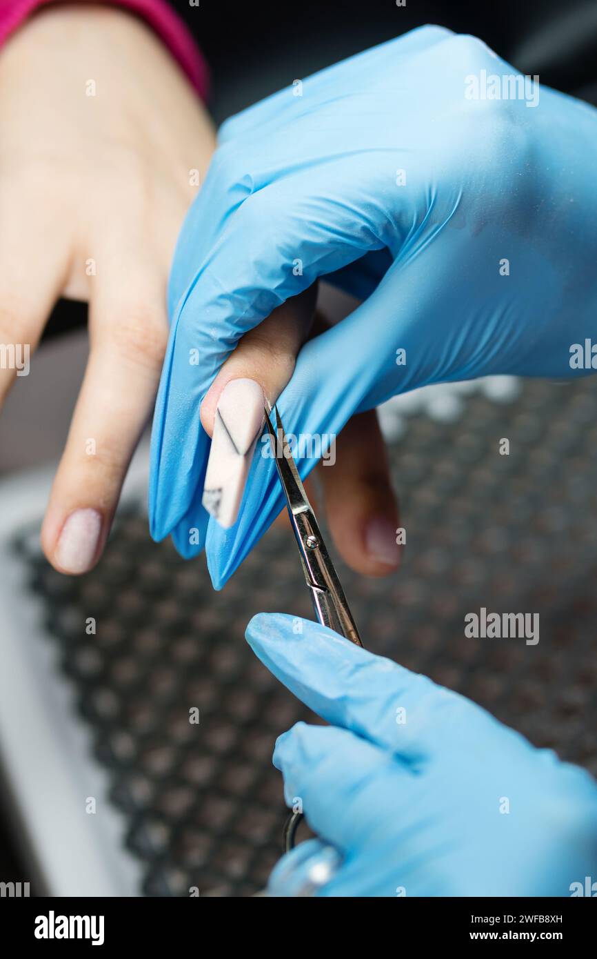 Nail technician tools hi-res stock photography and images - Alamy