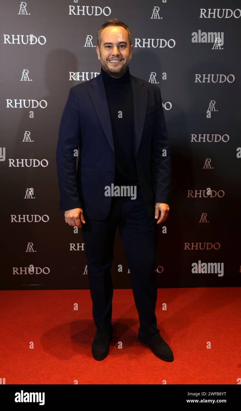 Jorge Blass attends the opening of the exclusive restaurant Rhudo, on ...