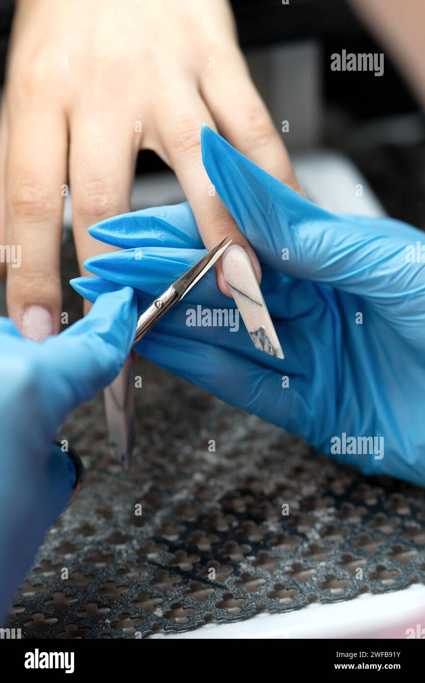 Sculpted nails hi-res stock photography and images - Alamy