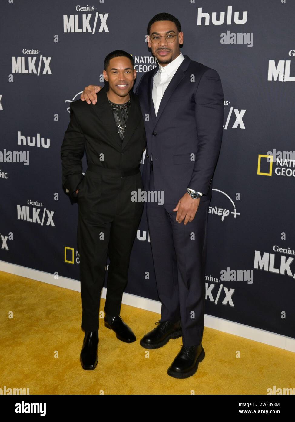 Los Angeles, California, USA. , . Kelvin Harrison Jr. and Aaron Pierre ...