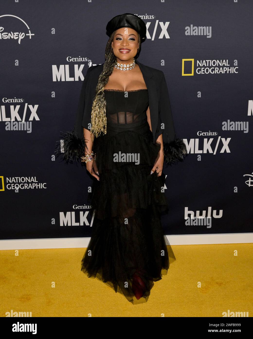 January 29, 2024, Los Angeles, California, United States: Crystle ...