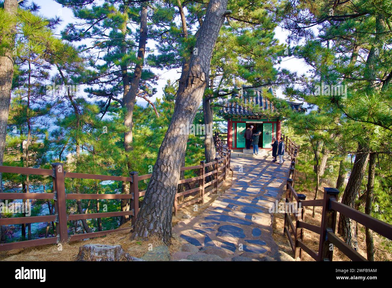 Samcheok City, South Korea - December 28, 2023: A small, tranquil ...