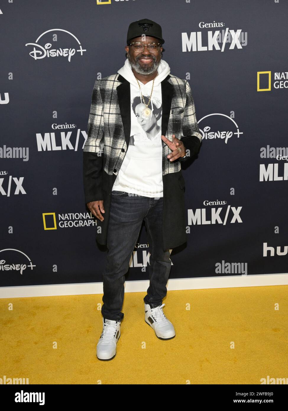 January 29, 2024, Los Angeles, California, United States: Lil Rel ...
