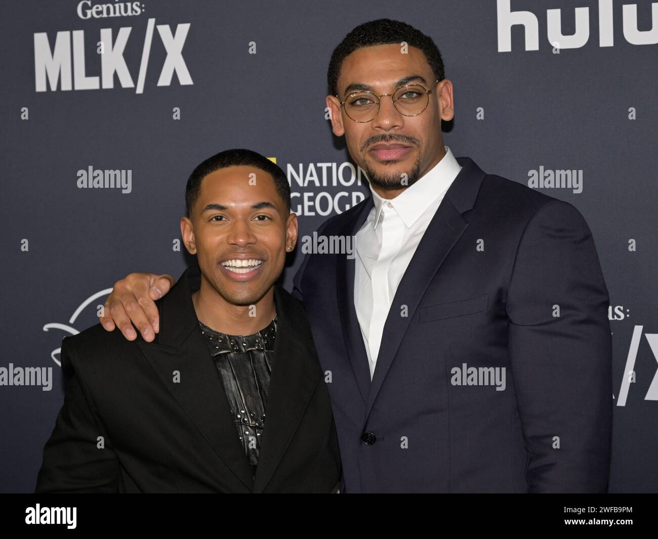 Los Angeles, California, USA. , . Kelvin Harrison Jr. and Aaron Pierre ...