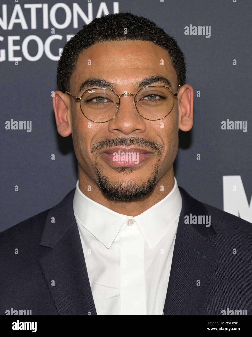 January 29, 2024, Los Angeles, California, United States: Aaron Pierre ...