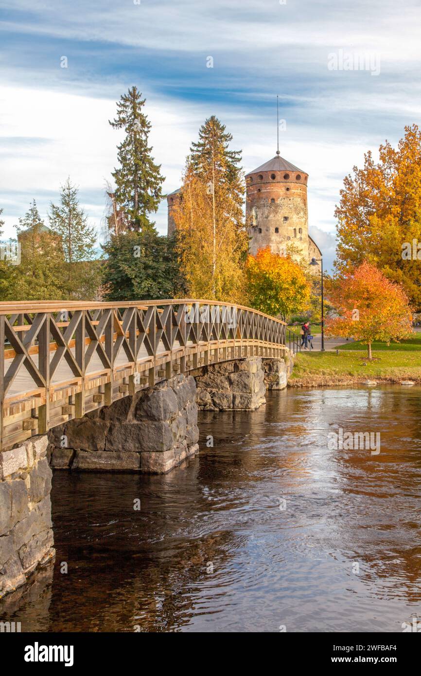 Olavinlinna is a 15th-century three-tower castle located in Savonlinna ...
