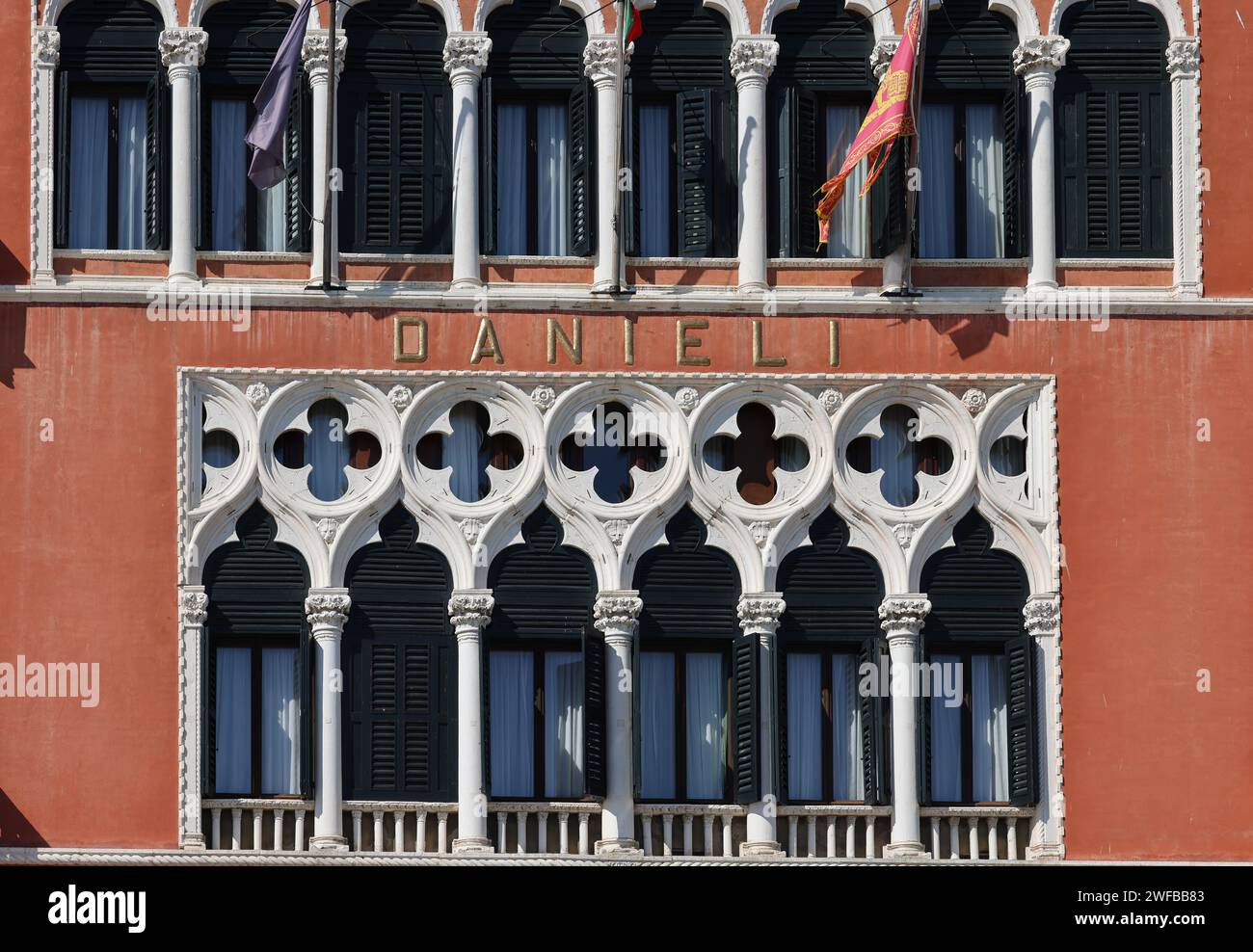 Venice, Italy - September 5, 2022: Traceries and typical adornments for ...