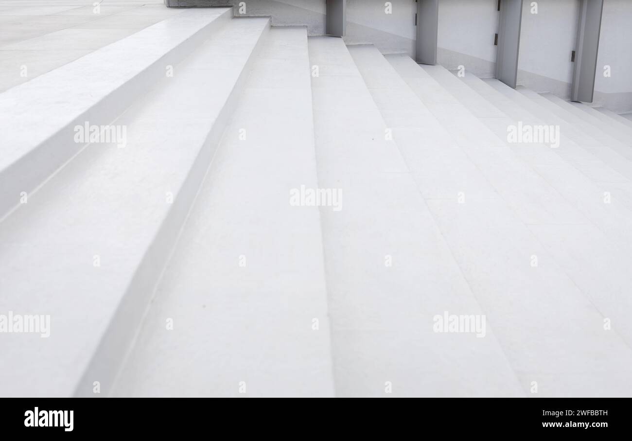 Detail of concrete stairs, horizontal image. side view Stock Photo - Alamy