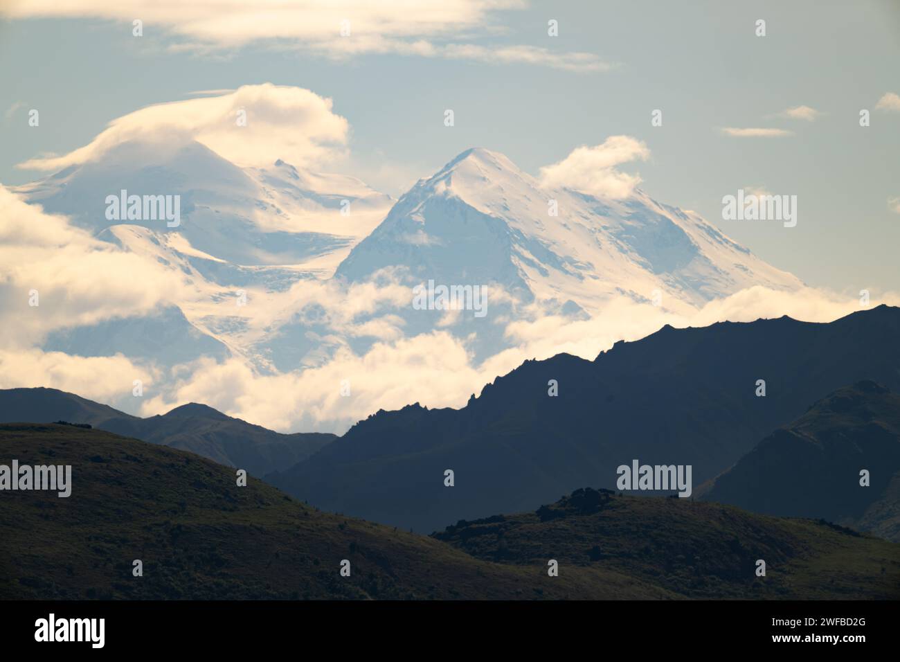 Scenic Mountains Denali, Denali National Park, Alaska Stock Photo - Alamy