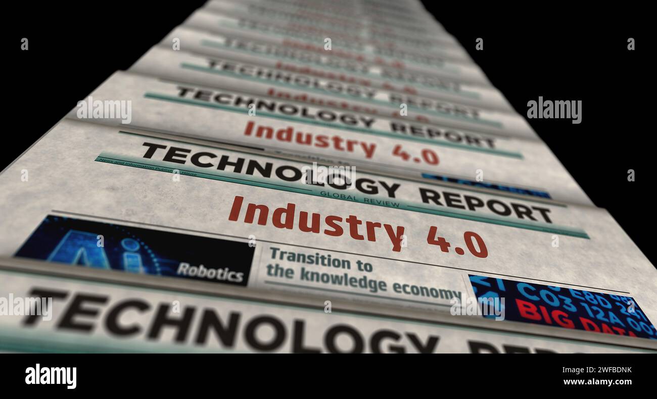 Industry 4.0 technology robotics and automation vintage news and ...