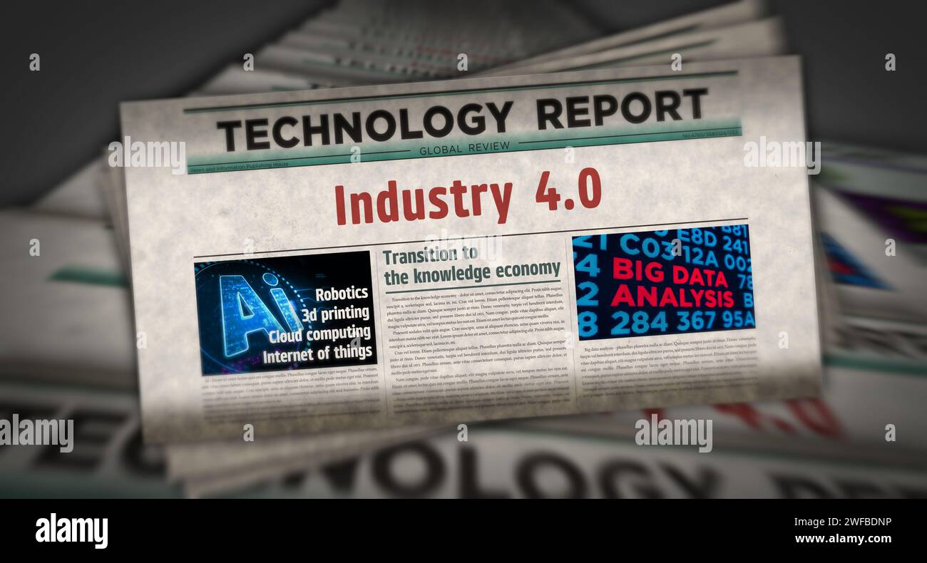 Industry 4.0 technology robotics and automation vintage news and ...