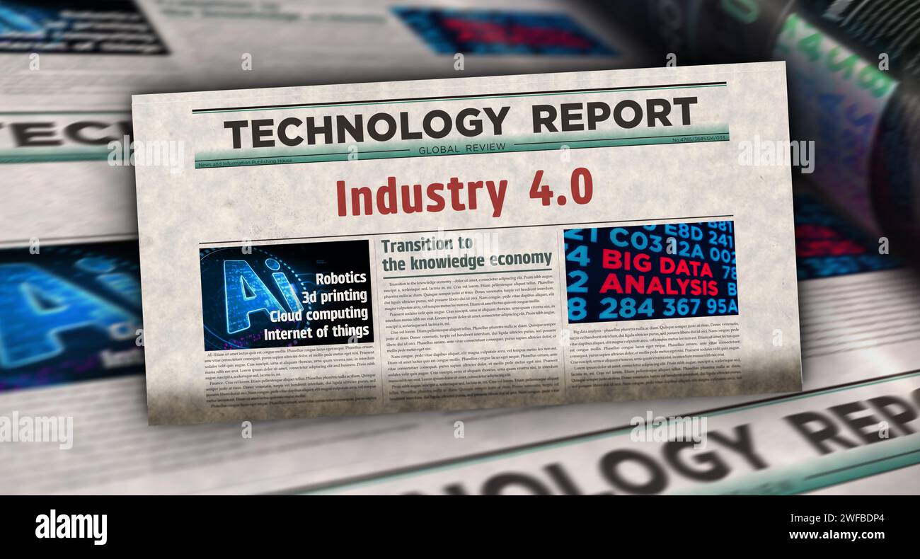 Industry 4.0 technology robotics and automation vintage news and ...